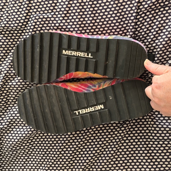 Merrell | Shoes | Merrell Alpine Rainbow Tiedye Suede Sneaker Men Size ...